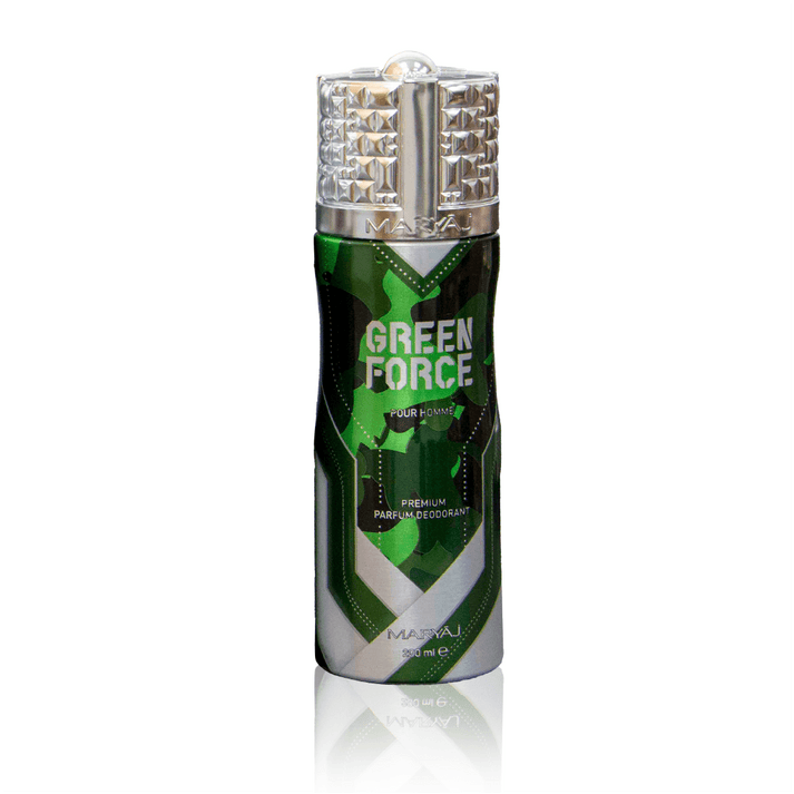GREEN FORCE Classic Deodorant Body Spray For Men, 200 ml – Maryaj Perfumes